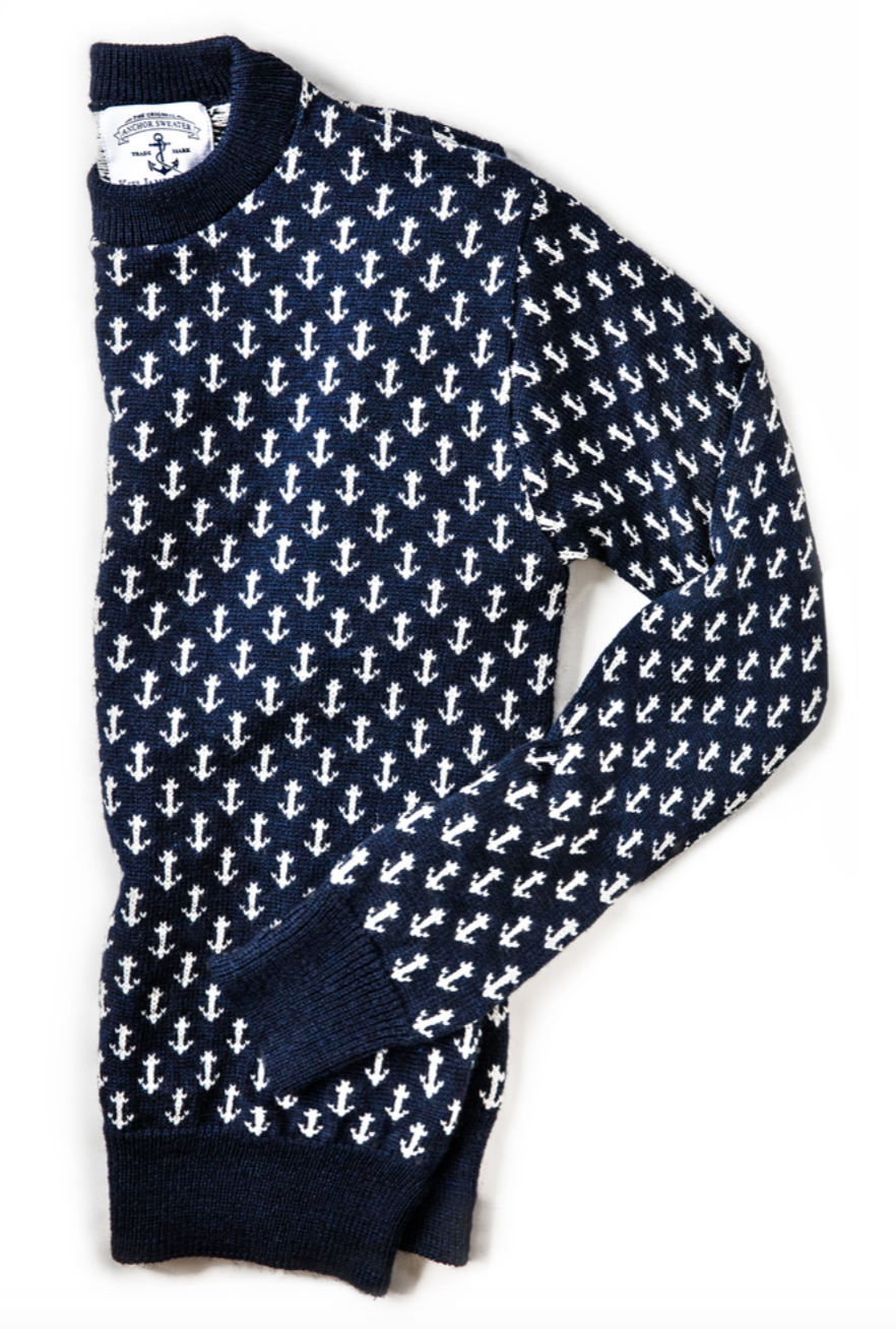 The Original Cotton Anchor Sweater – Leyland